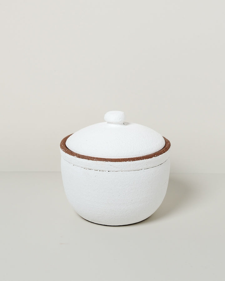 Hechimon Ceramic Salt Jar | Japanese Handcrafted Moisture Control ...